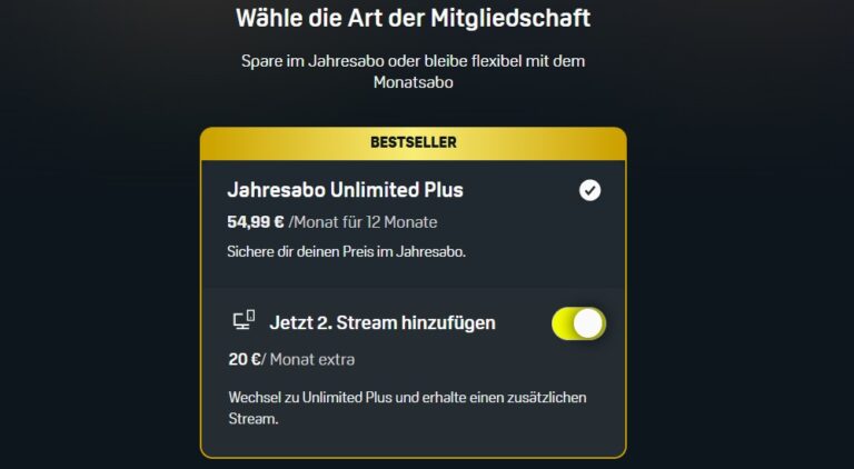DAZN Unlimited: Angebot für kompletten Live-Sport für 24,99€ mtl.